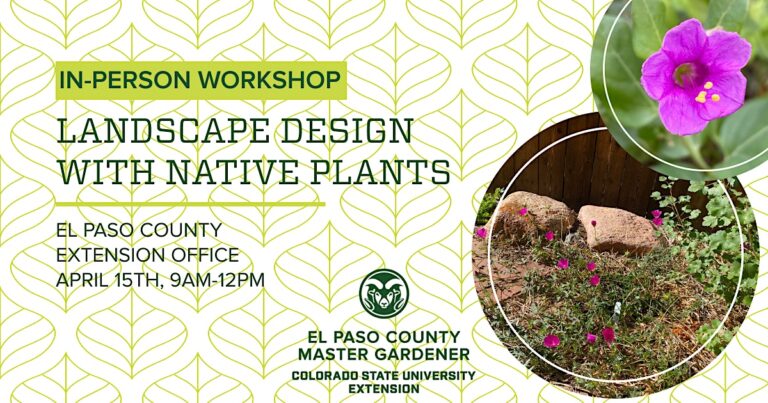 Landscape Design with Native Plants Workshop – IN PERSON – KRDO13 Events