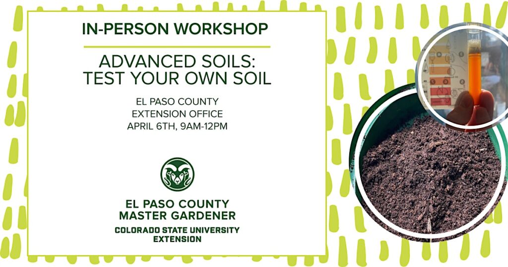 Advanced Soils: Test Your Own Soil – In Person – KRDO13 Events